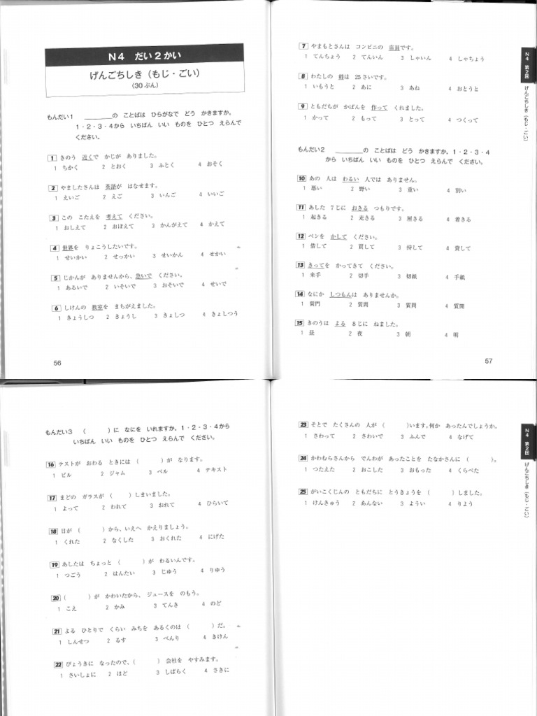 N4 Paper (Seminar) - Part II | PDF