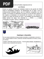 Qué Comían Los Chonos | PDF | Historia