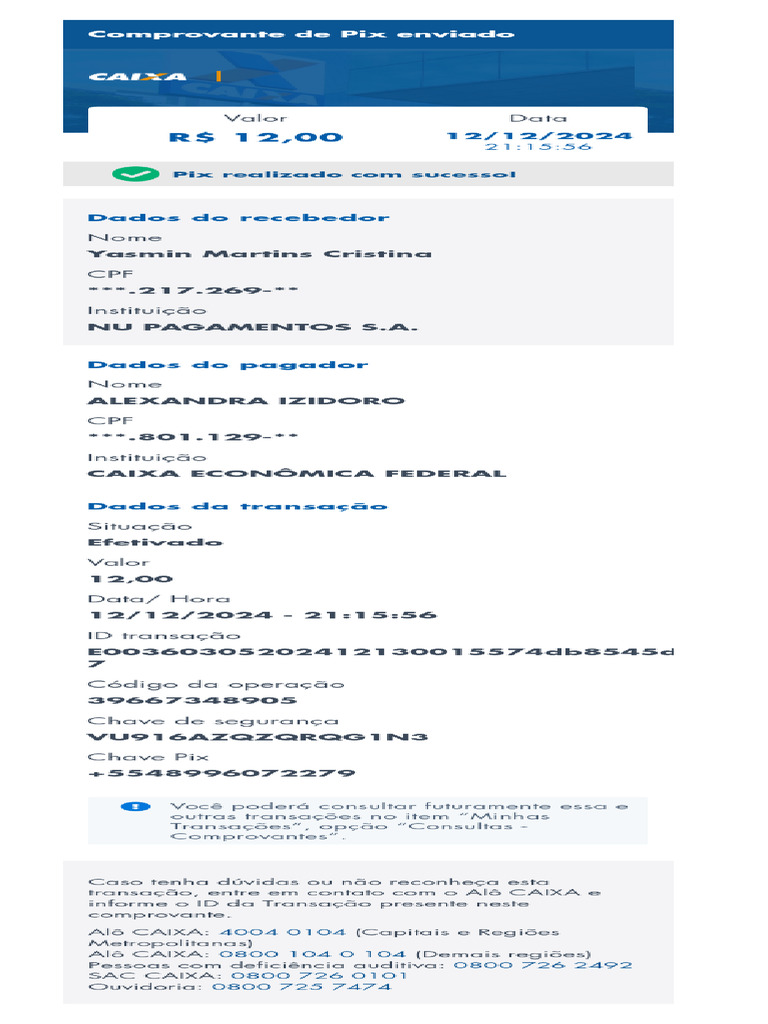 Comprovante2024 12 12 - 211607 | PDF