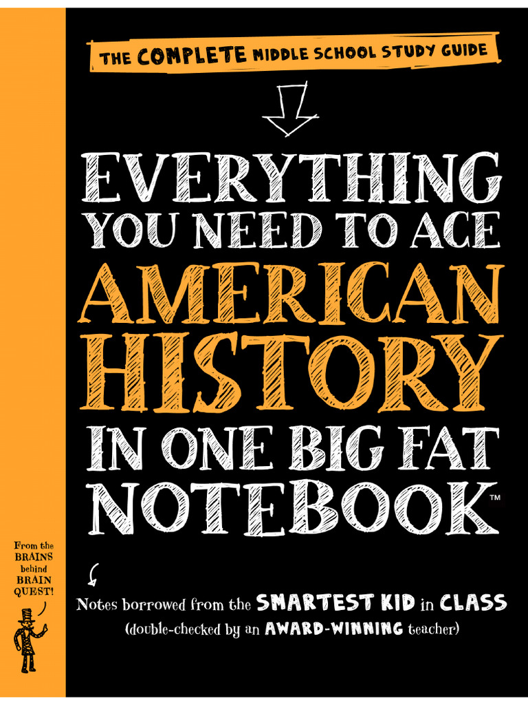 Everything You Need To Ace American History in One Big Fat Notebook ...