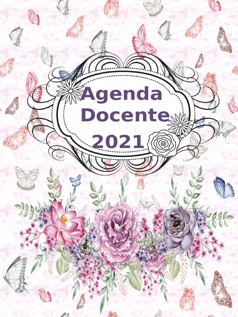 Agendas Docente 2021 Maripoza | PDF