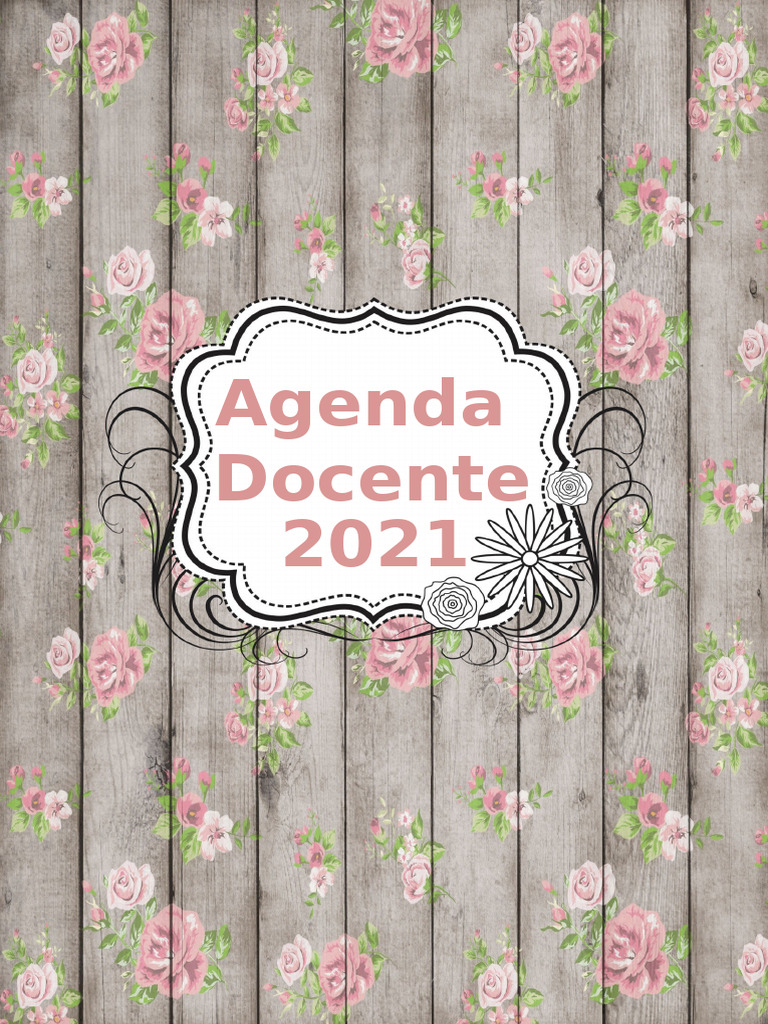Agendas Docente 2021 VINTAGE | PDF