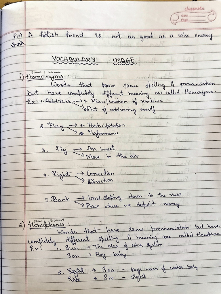 English Notes For CIE 2 | PDF