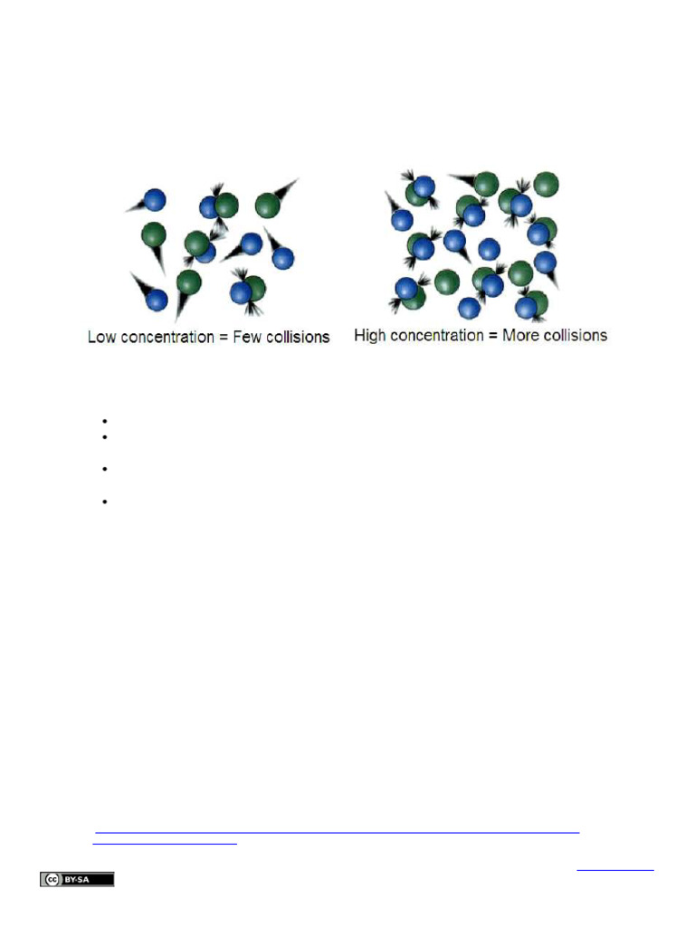 CHEM102 1.1 CollisionTheory | PDF | Chemical Reactions | Molecules