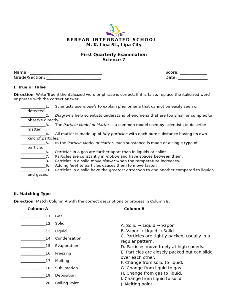 SCIENCE 7 | PDF | Solubility | Liquids