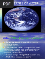 Unit 7 Water - Universal Solvent | PDF | Water | Properties Of Water