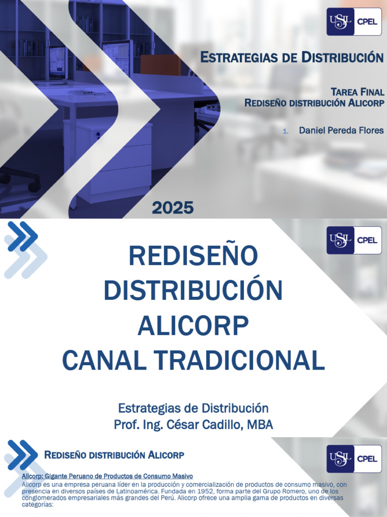 Estrategias de Distribución - Tarea Final 2025 Daniel Pereda Flores ...