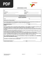 Contractor Safety Appointment Letter CR 7(1) - Copy | PDF ...