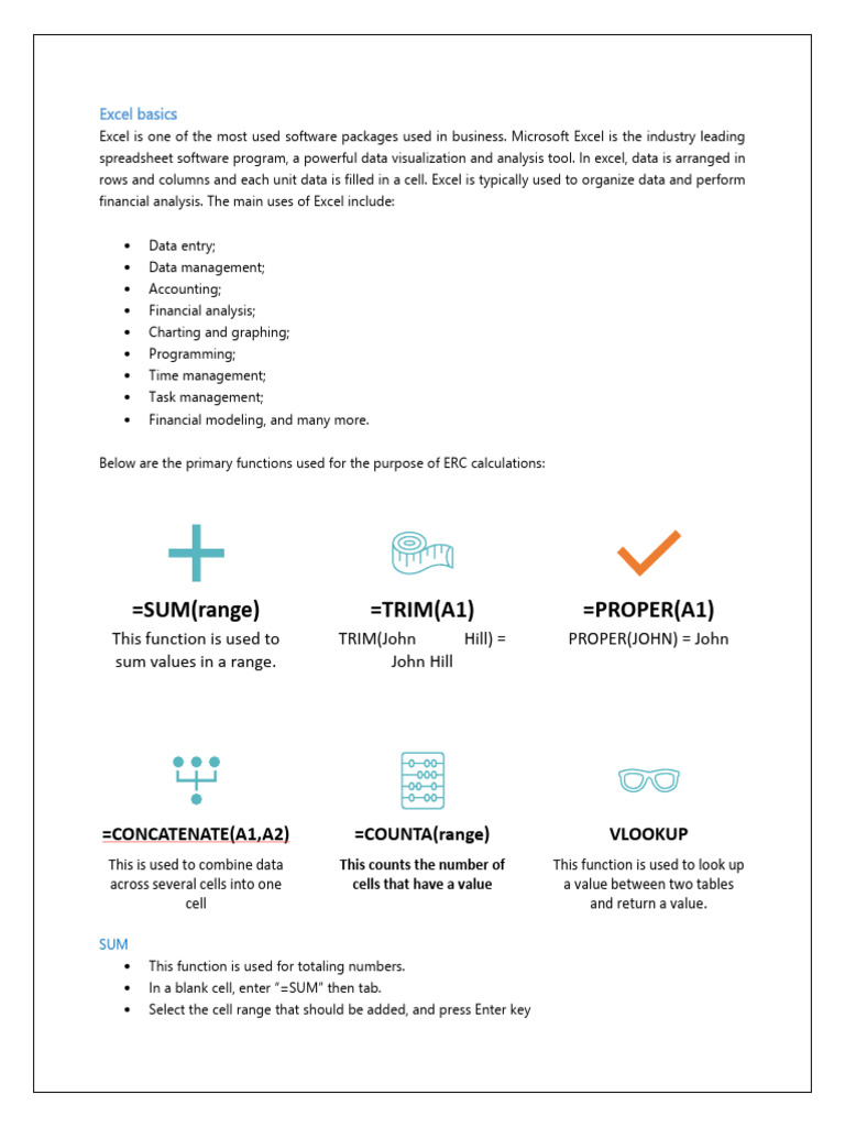 Essentials - Excel Basics | PDF | Microsoft Excel | Computing