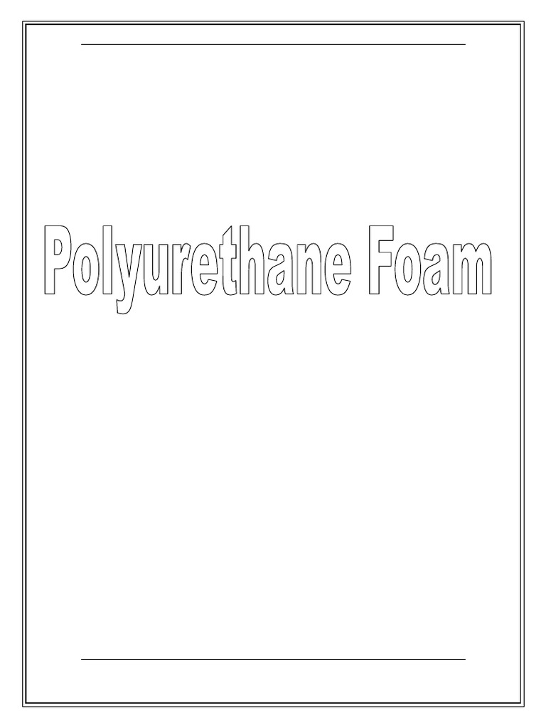 PU Infosys | PDF | Polyurethane | Materials