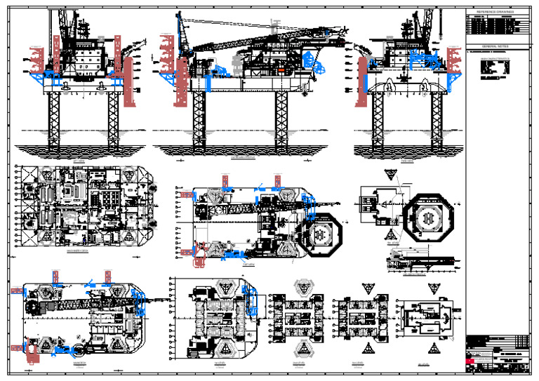 SD-P1295-DA-101 Rev 4 General Arrangement - Overall Plan | PDF | Water ...