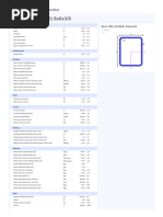 SHS 150x8 Cross-Section Properties | PDF | Bending | Structural Engineering