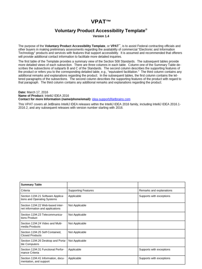 JetBrains IntelliJIDEA VPAT | PDF | Digital Television | Video