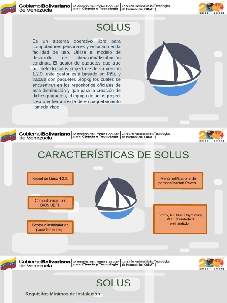 SOLUS | PDF | Software del sistema | Arquitectura de Computadores