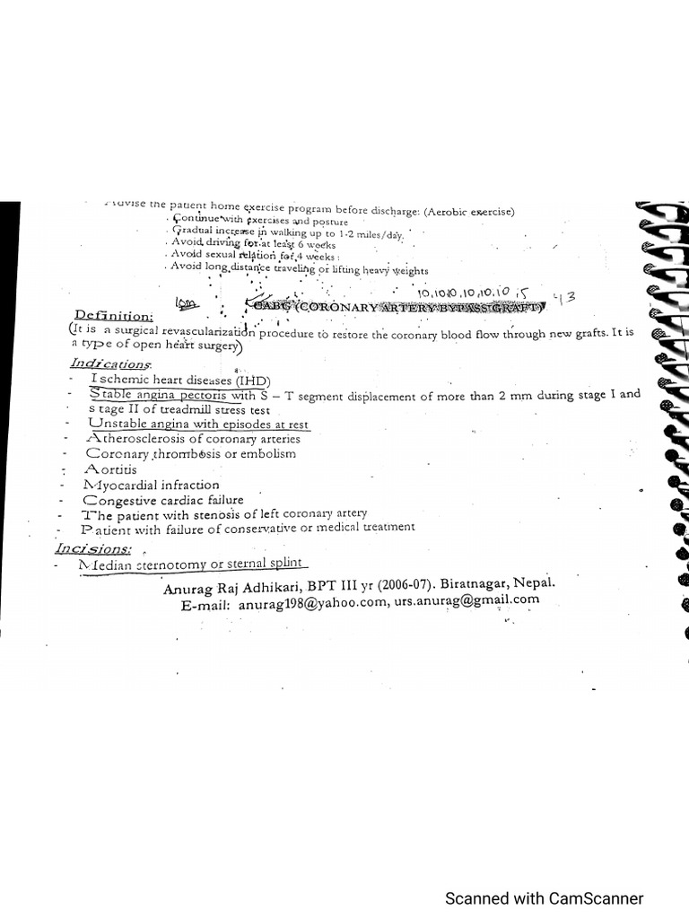 CABG | PDF