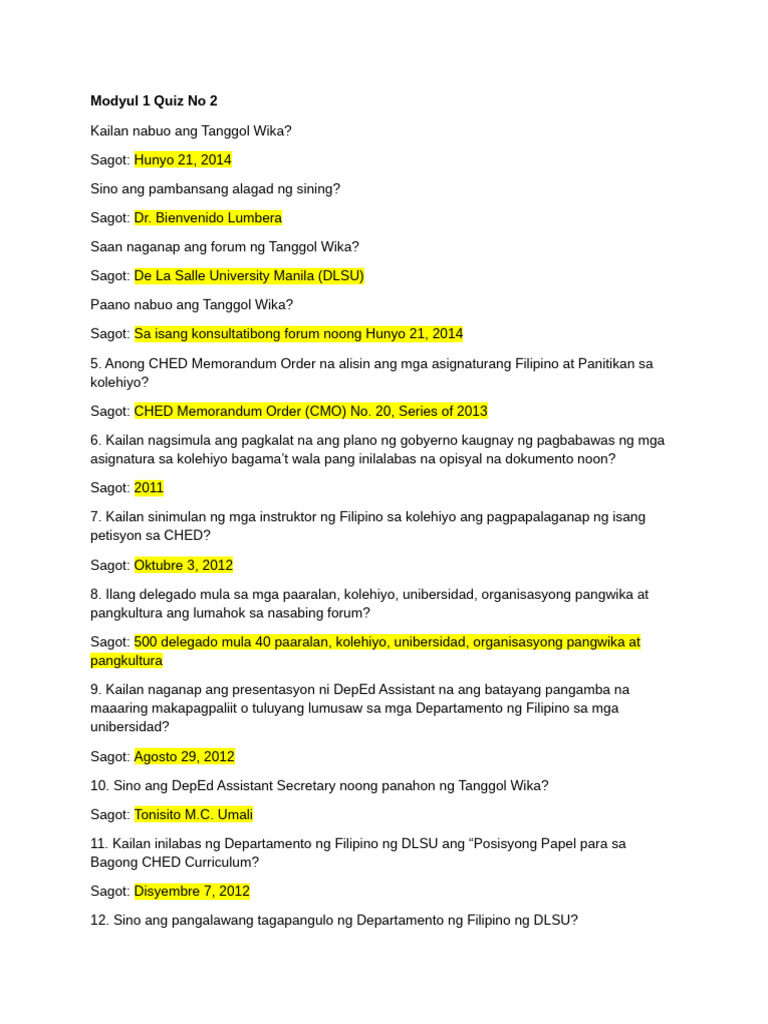 Okay Na To Reviewer Sa Komfil | PDF