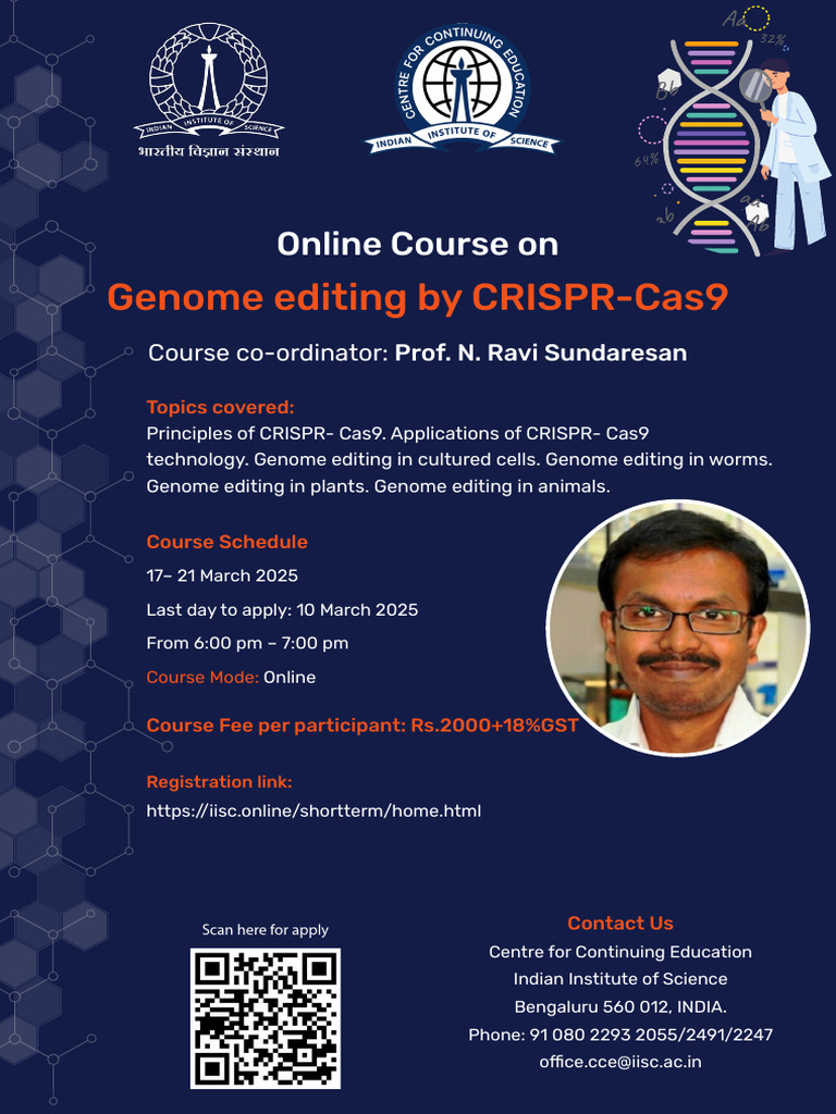 CRISPR-Cas9 Online Course 2025 | PDF
