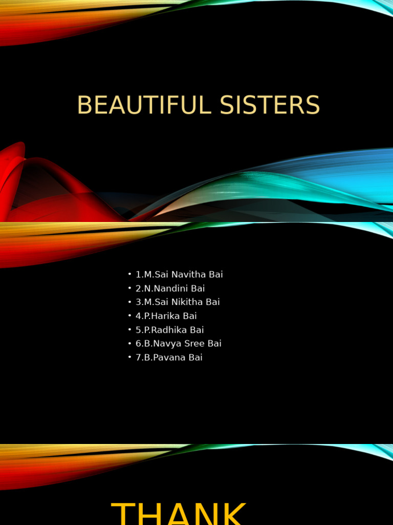 Beautiful Sisters | PDF