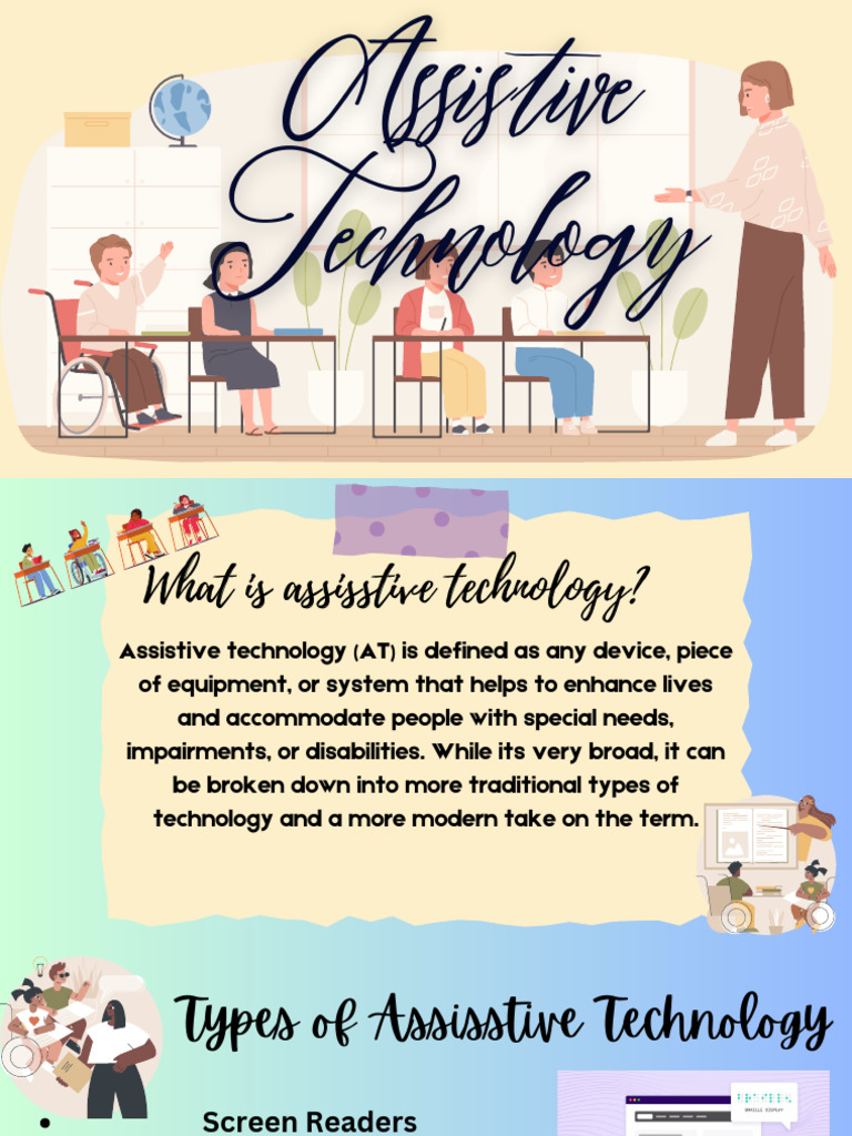 Assistive Technology | PDF | Individualized Education Program | Special Education