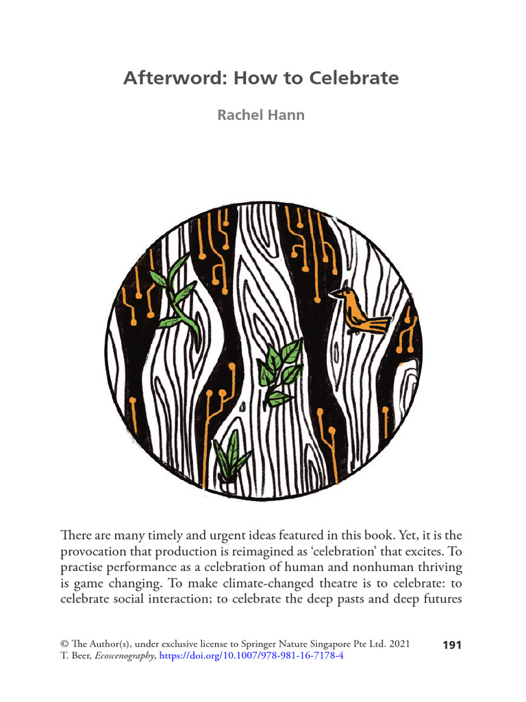 Hann Afterward Ecoscenography | PDF