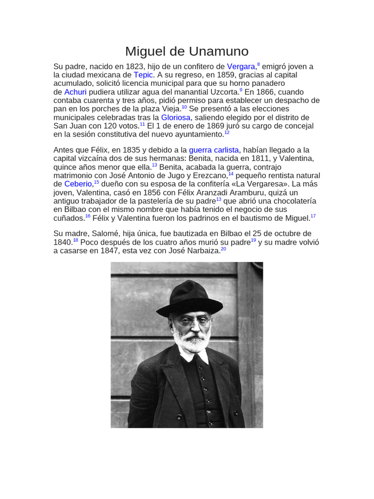 Miguel de Unamuno | PDF