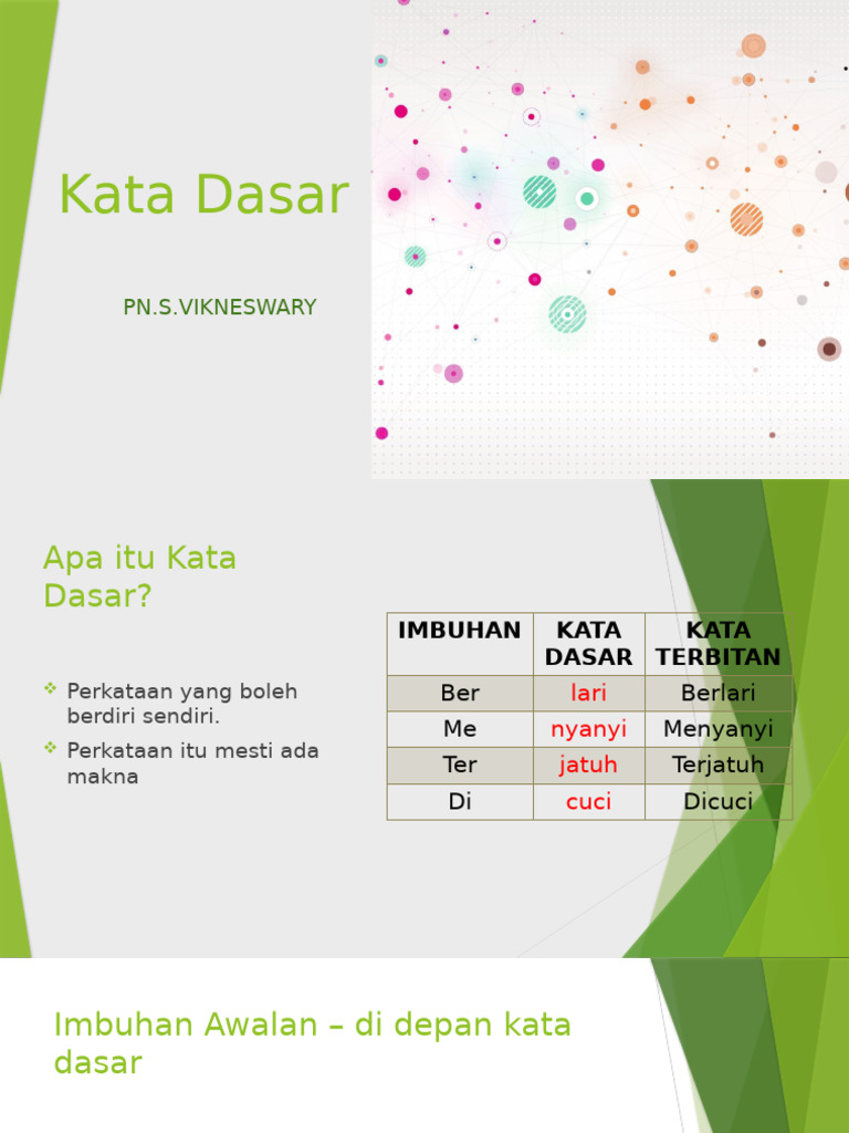 Kata Dasar | PDF