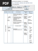 Hoja de Ruta I Bloque de Las Semanas de Gestion 2025 | PDF | Aprendizaje