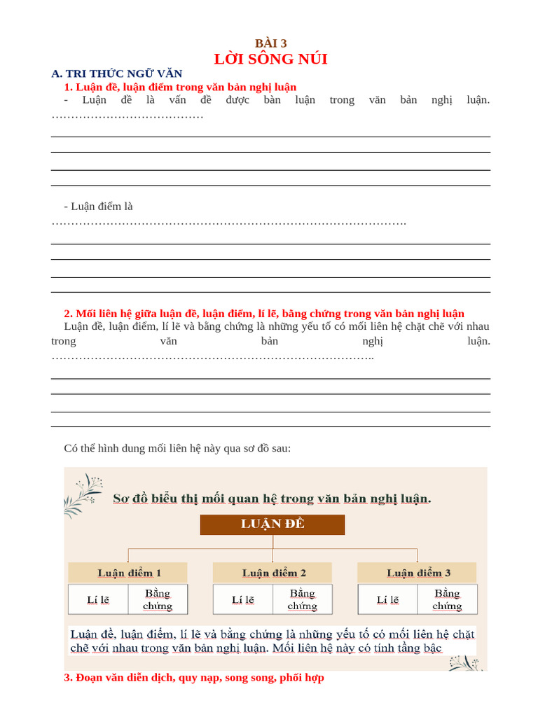 Bài 3 - L I Sông Núi | PDF
