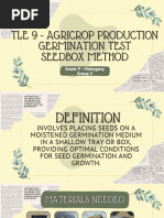 Germination Testing Procedures Guide | PDF | Seed | Germination