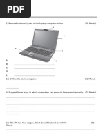 S2 ICT End of Term Exam 2023 | PDF | Computer Security | Security