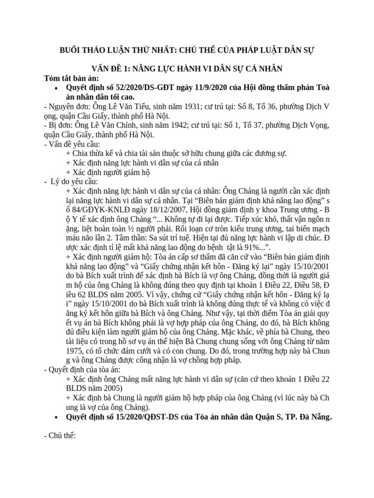 Bài Thảo Luận Nhóm- Nhóm 6- HC49B | PDF