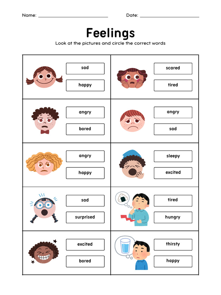 Understanding and Expressing Feelings | PDF