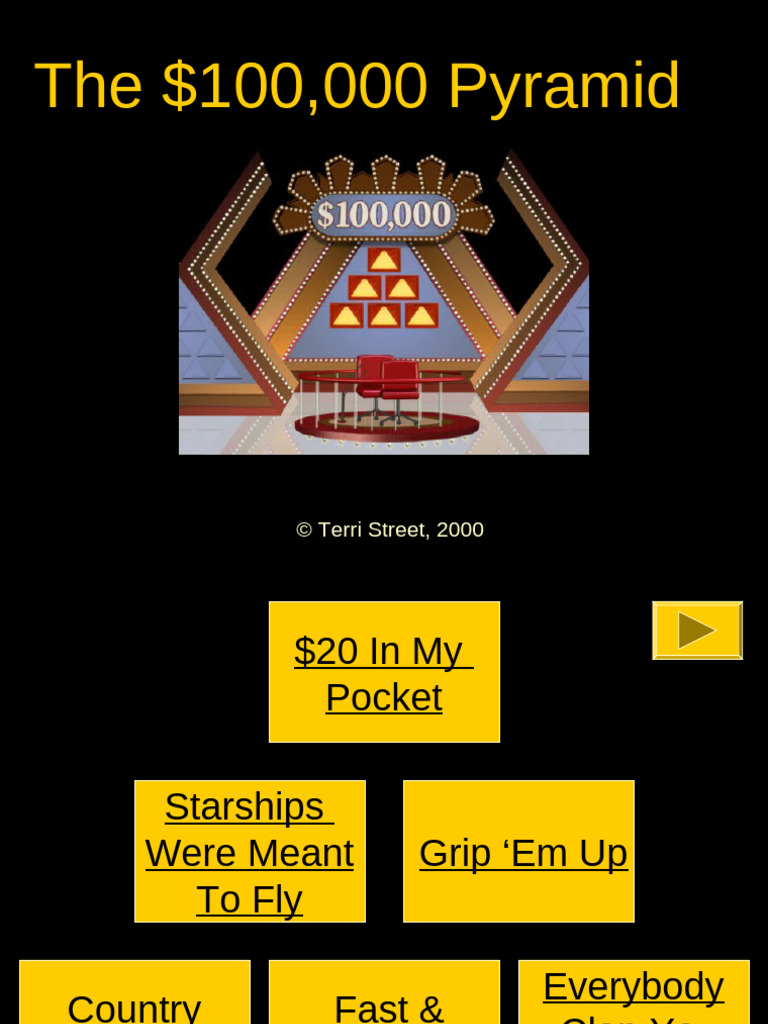 $100,000 Pyramid | PDF