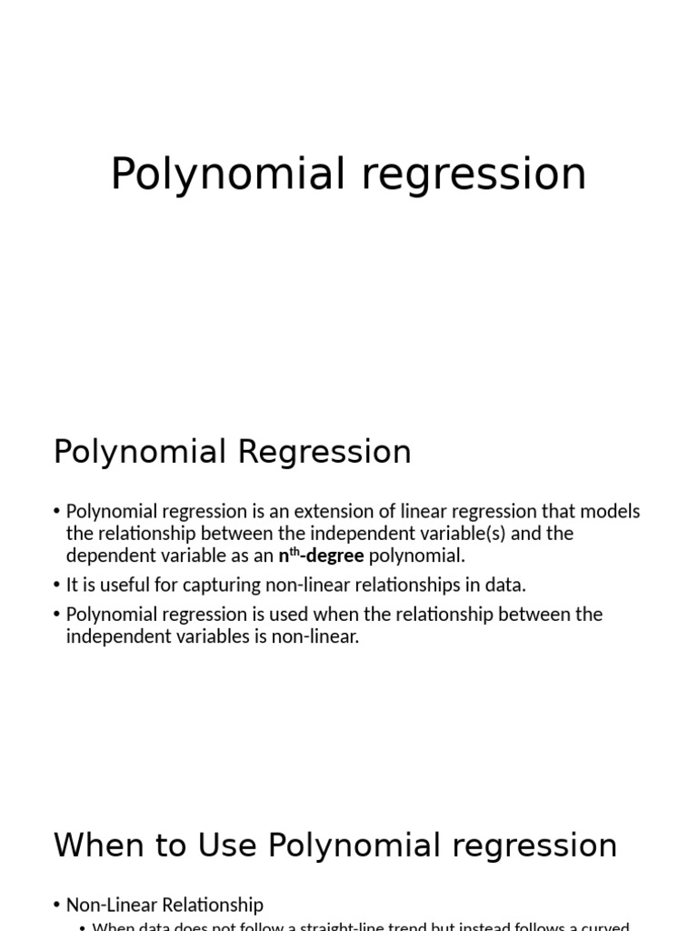Pracitcal 7 Polynomial Regression | PDF | Regression Analysis | Dependent And Independent Variables