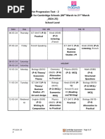 Cambridge International June 2025 Final Timetable Zone 4 Alevel | PDF ...