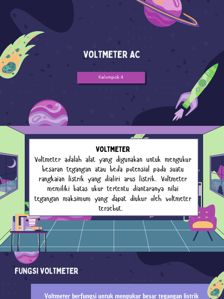 Kelompok 4_Makalah Voltmeter AC_Pengukuran Listrik | PDF