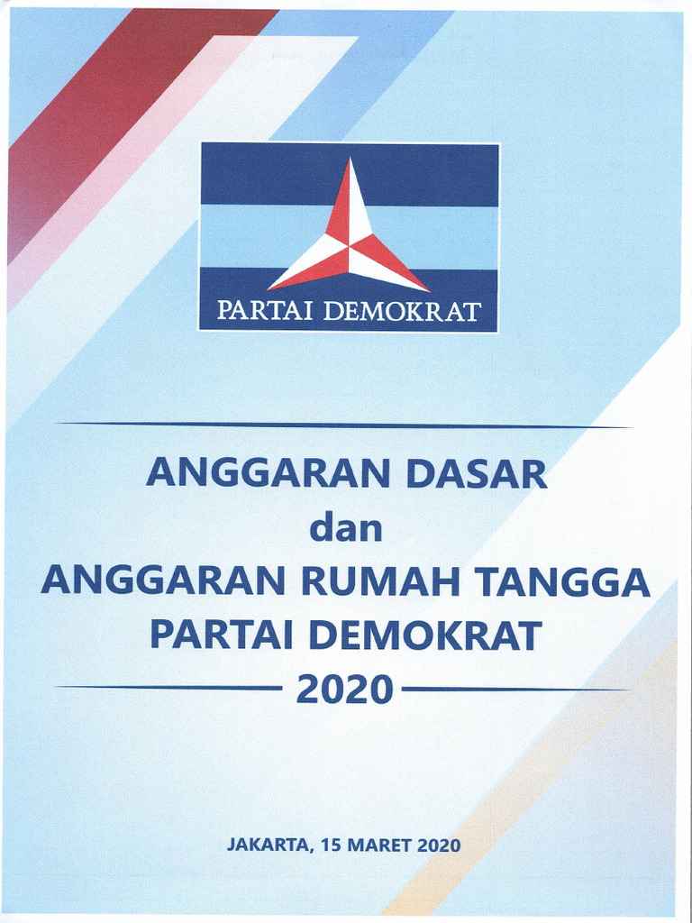 Ad-Art Partai Demokrat 2020 PDF | PDF