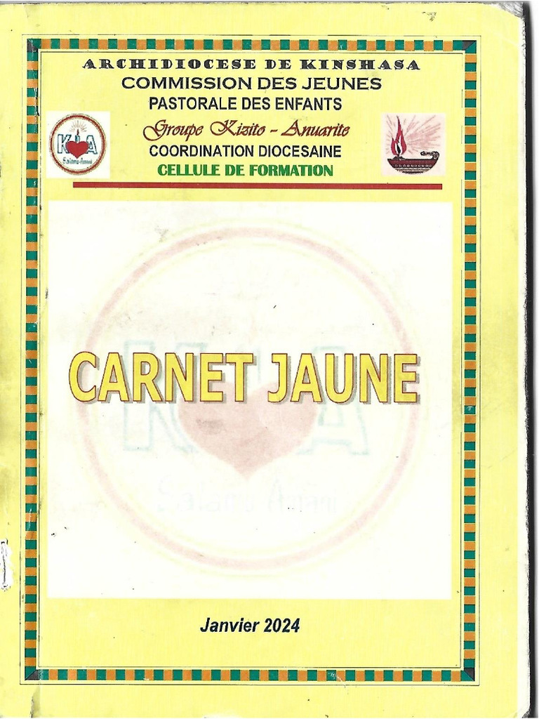 Carnet Jaune | PDF