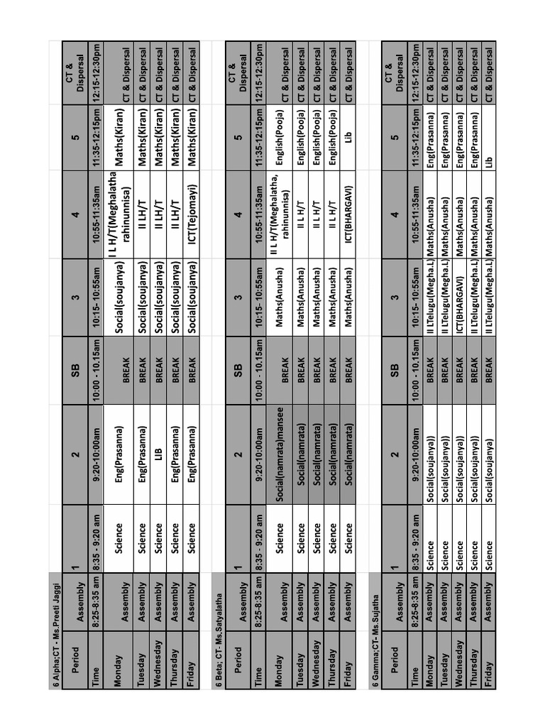 Grade - 6-A4-Landscape | PDF