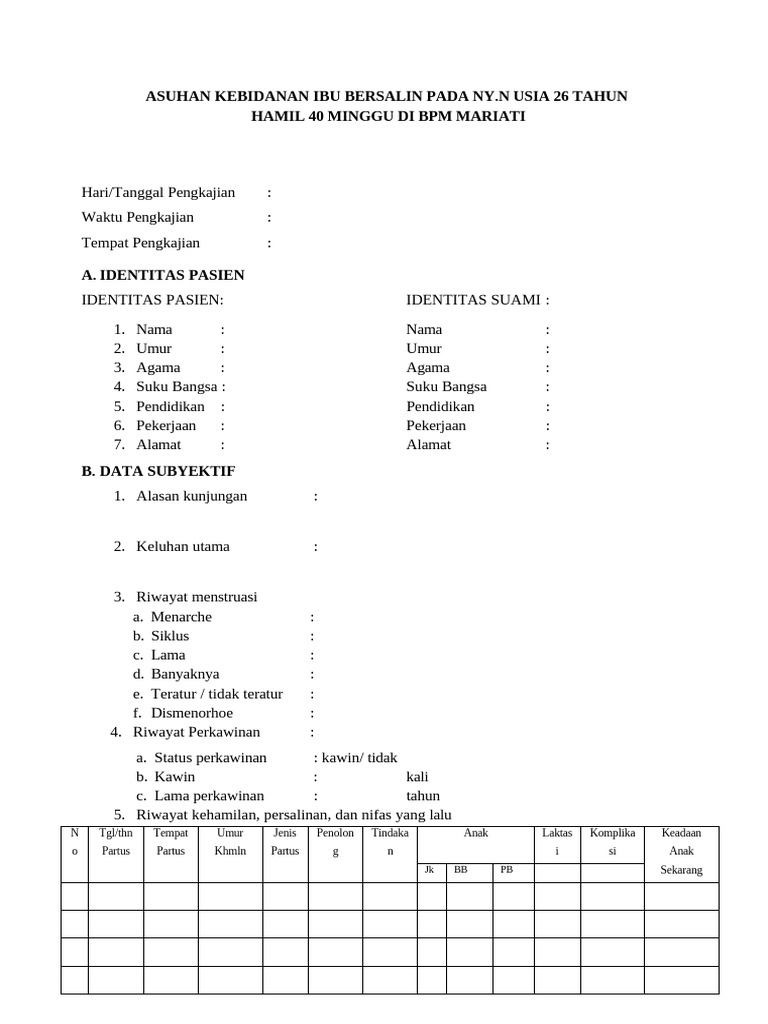 Askeb Inc 7 Langkah Helen Varney | PDF