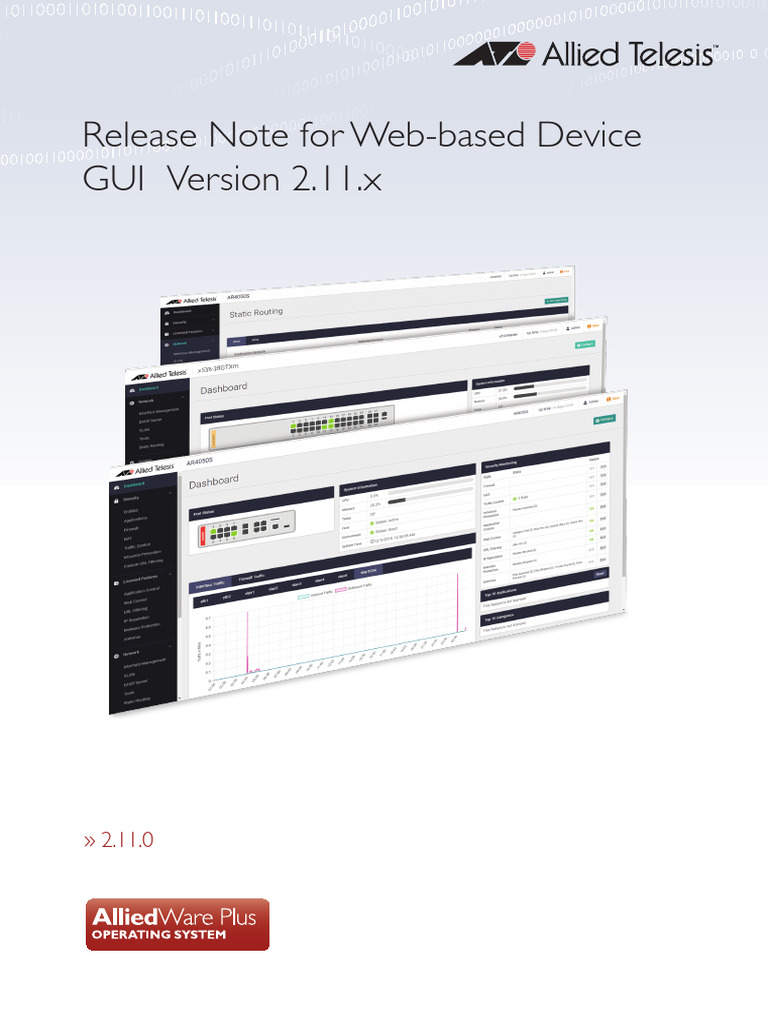 Device-Gui-2.11 Relnote Rev A | PDF | Command Line Interface ...