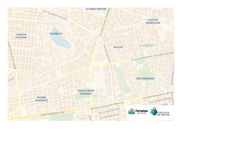 Fortaleza em Mapas 2 | PDF