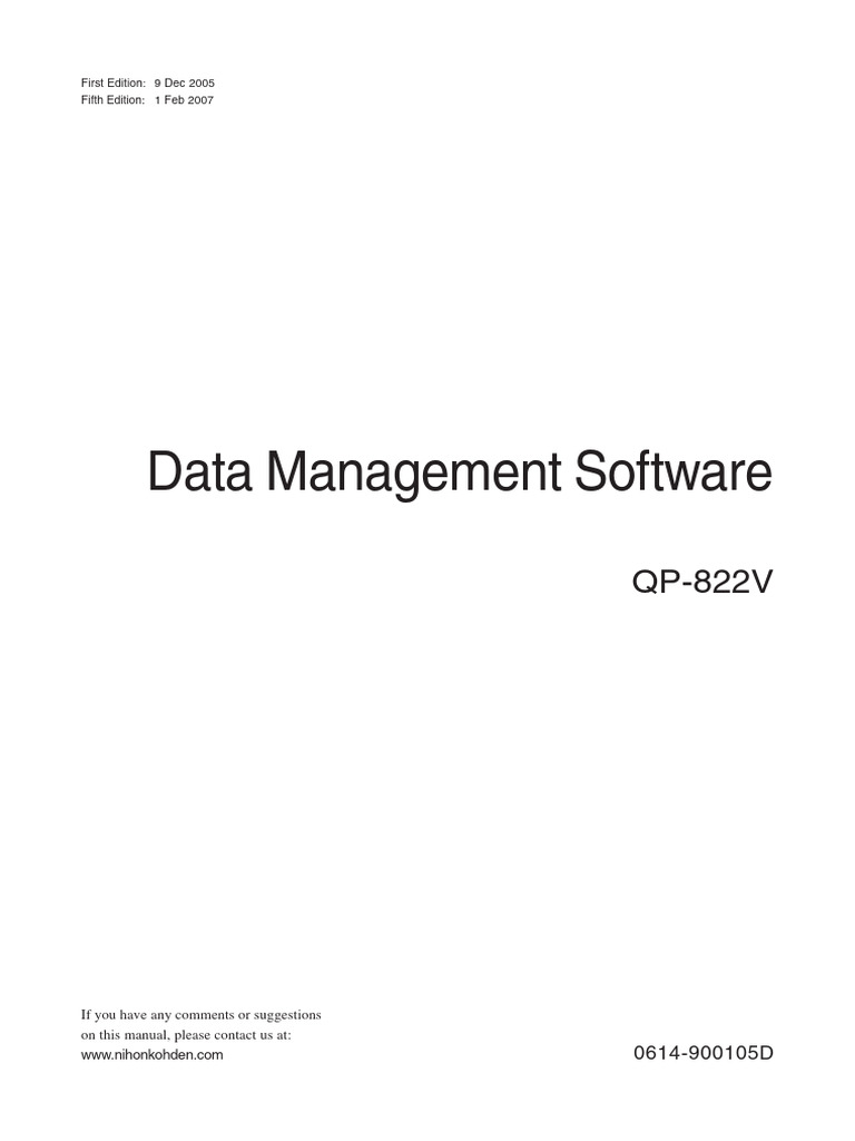 DMS Operator's Manual | PDF | Software | Usb