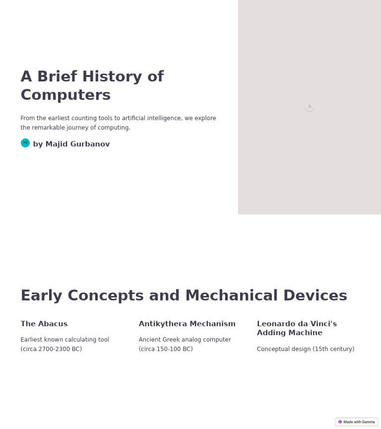 A Brief History of Computers | PDF