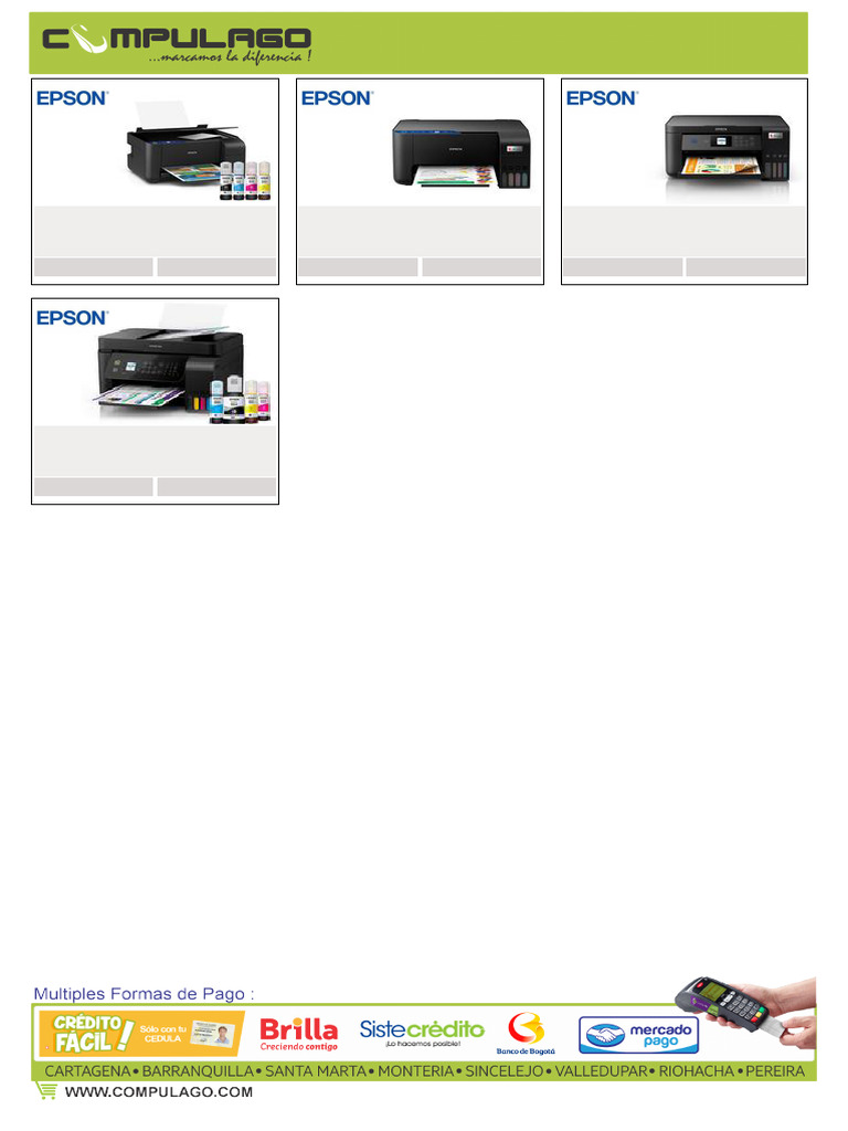 Impresoras Epson | PDF