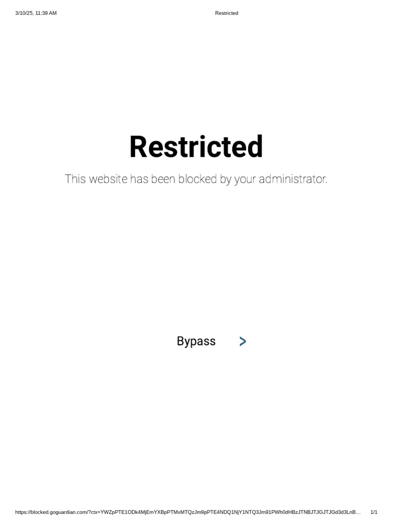 Restricted | PDF