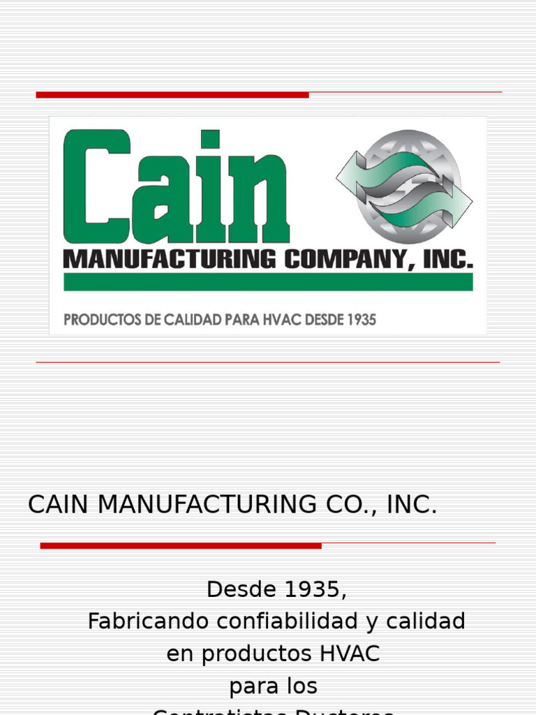 Cain Sales-2008 - Spanish-2 | PDF