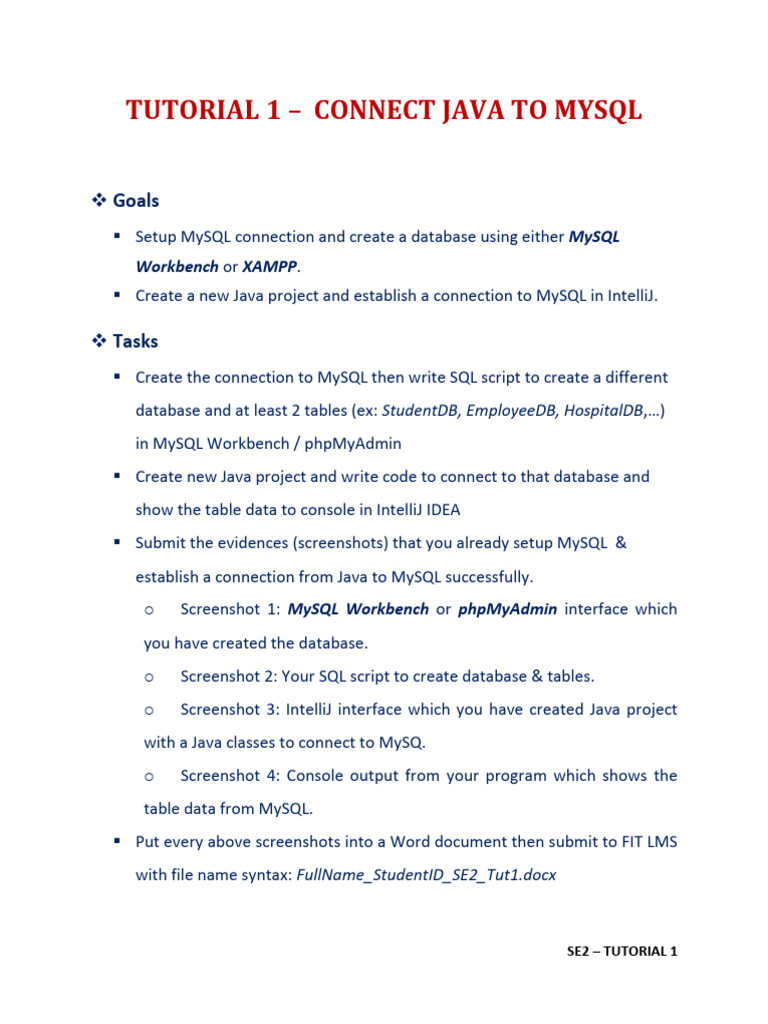 Tutorial 1 (3) | PDF | My Sql | Databases
