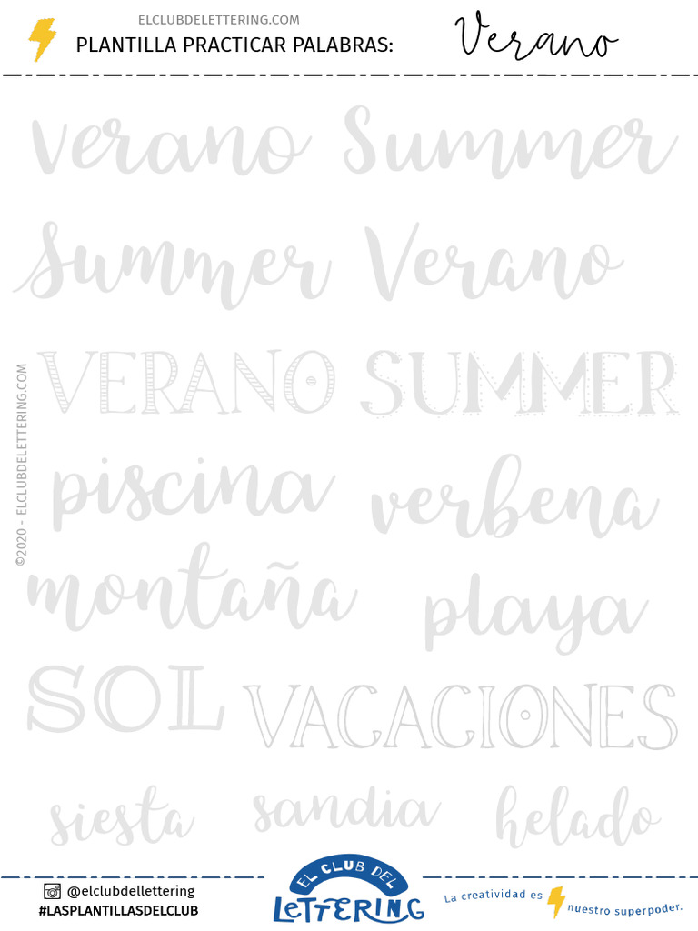 Cute Lettering Templates To Practice - iJlS | PDF