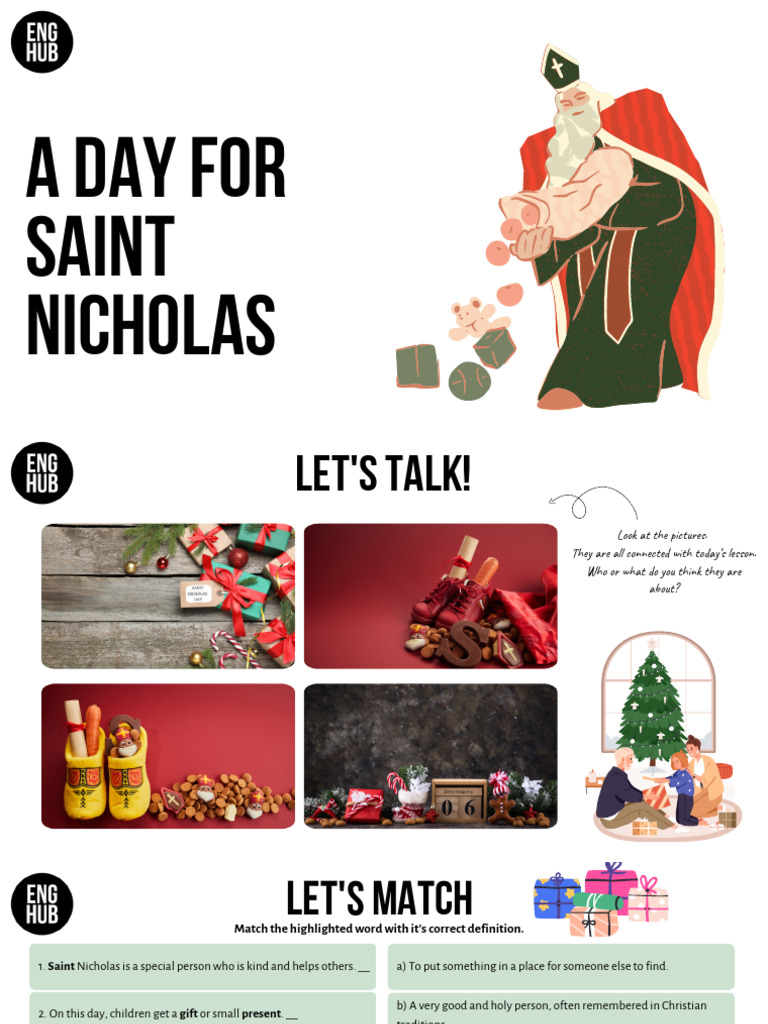 A1-A2 A Day For Saint Nicholas SV | PDF | Santa Claus